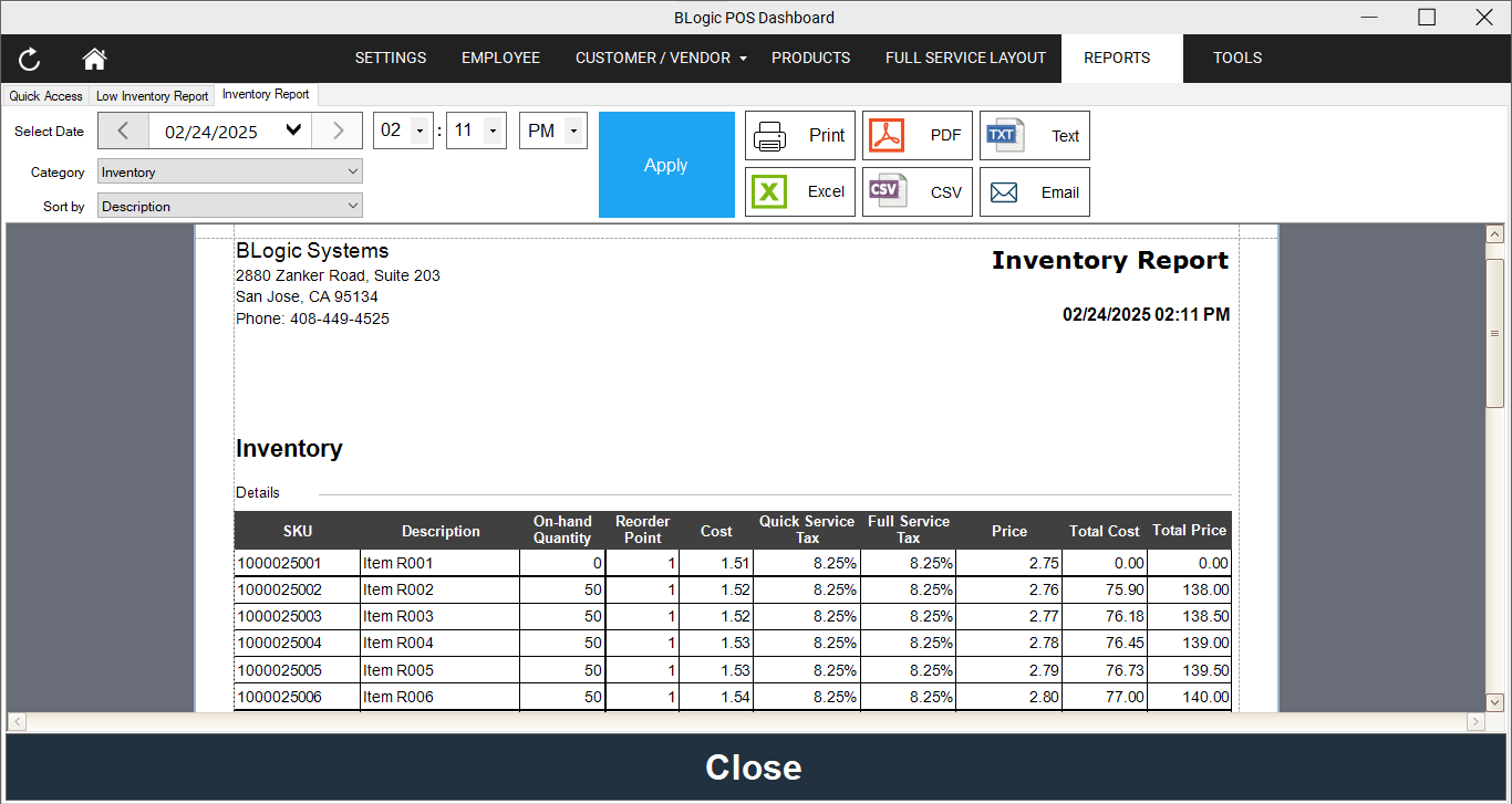 How to Enable and Use Inventory Management – BLogic Systems Helpdesk