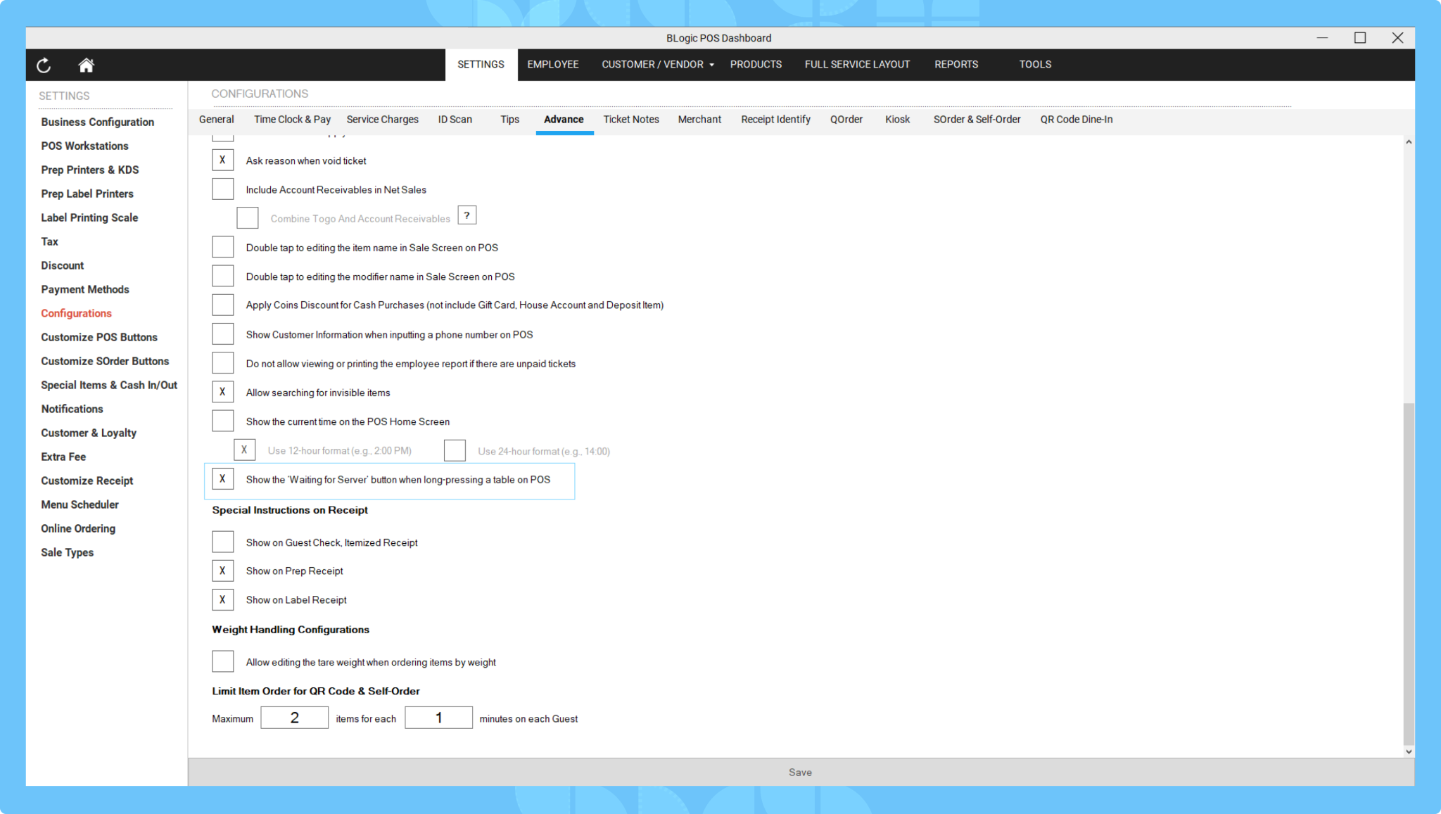 How to Change Table Status to “Waiting For Server” in Full Service ...