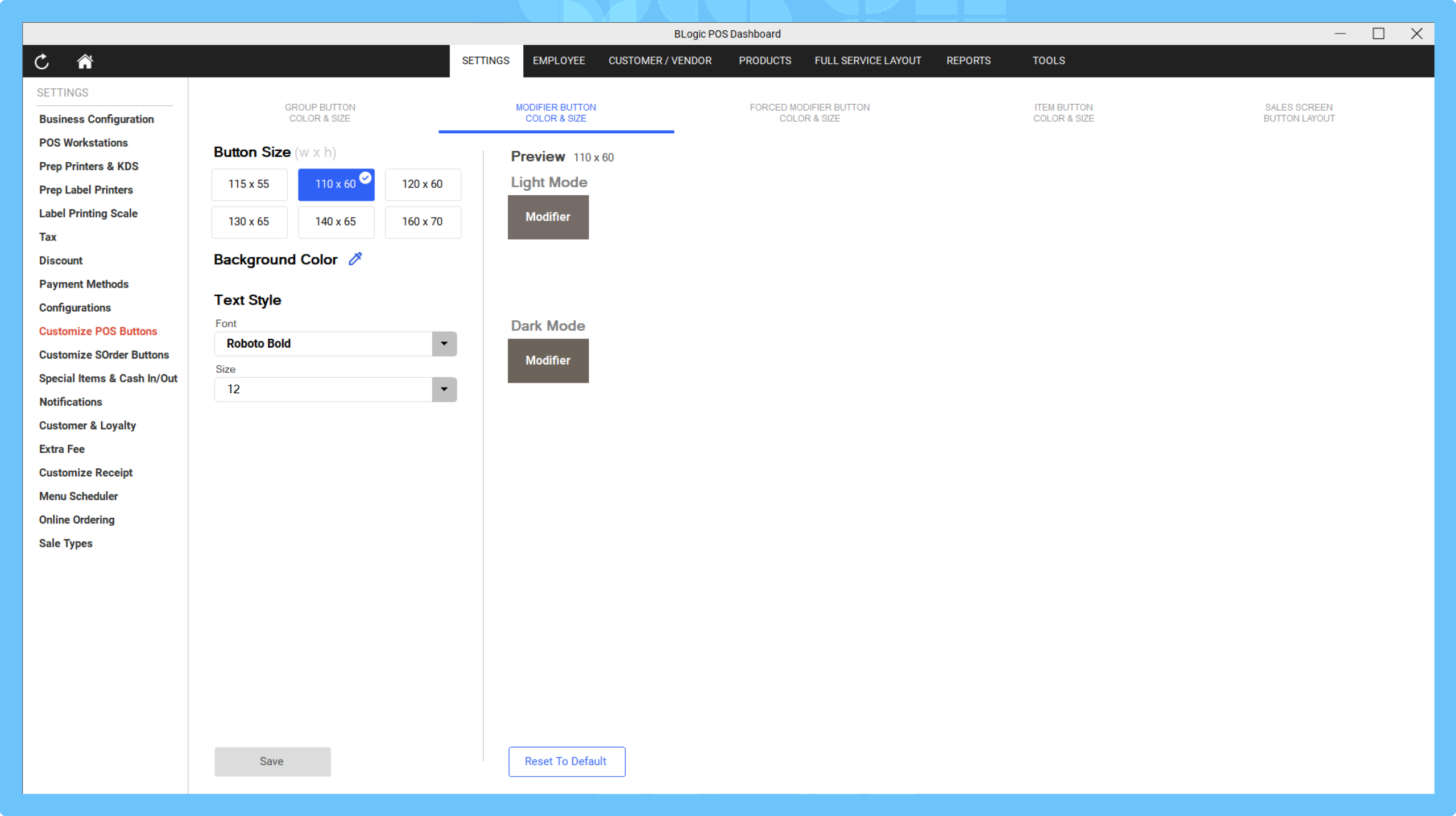 How to Customize POS Buttons (Size, Background Color, and Text Style ...